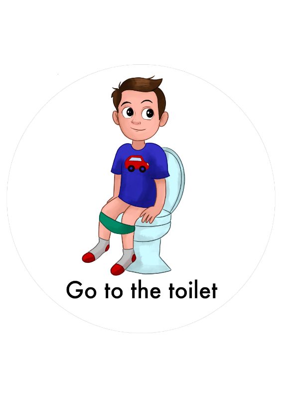 Go To The Toilet Icon - Mindful Lanes